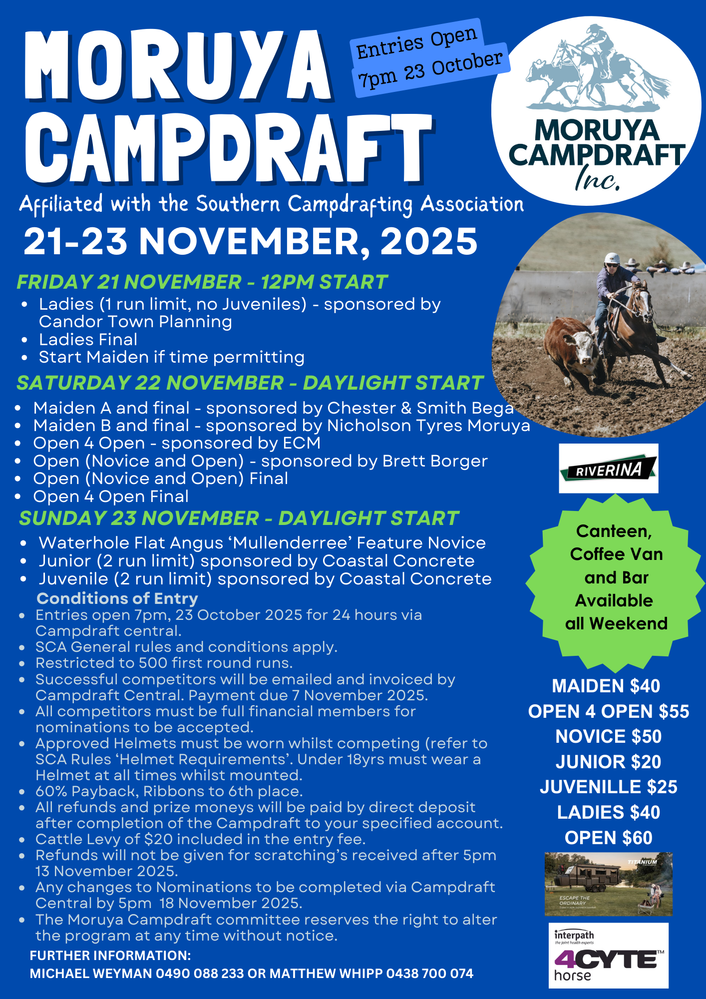Events & Programs - Southern Campdrafting Association Ltd